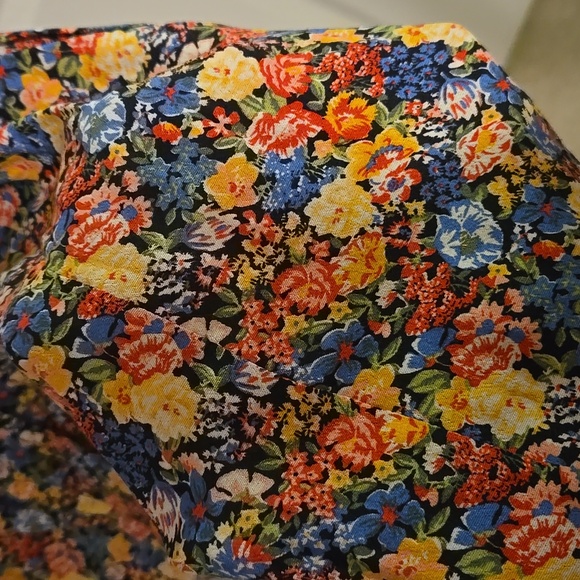 Sezane | Dresses | Sezane Victoria Midi Length Square Neckline Floral ...